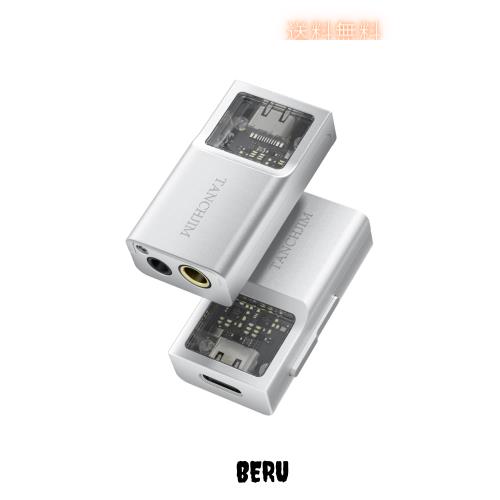 TANCHJIM SPACE ヘッドフォンアンプ | 高性能CS43131 DAC×2搭載 | 32bit/768kHz DSD256デコーダー対応 | AMP | ポータブルUSBイヤホンア