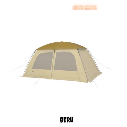 Naturehike公式ショップ Dune7.6/10.9 ドームテント ツールーム 自立式 二重層 設営簡単 高さ180/200cm UVカット UPF50+ 防水防風 耐水圧