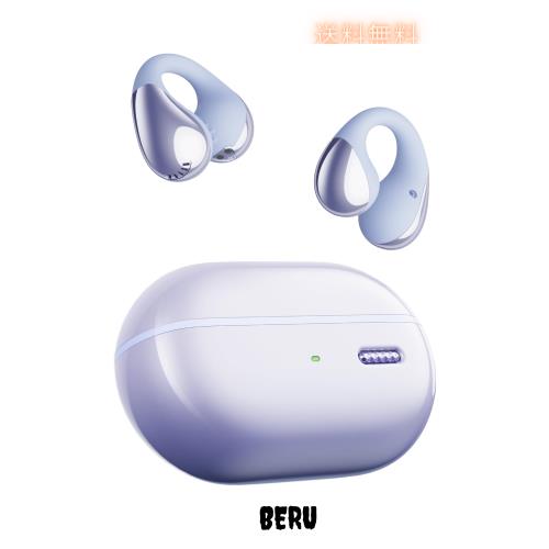 SOUNDPEATS CC イヤーカフ イヤホン 【オープンイヤー ワイヤレスイヤホン Bluetooth 5.4/マルチポイント接続/IPX5防水/最大24時間再生/