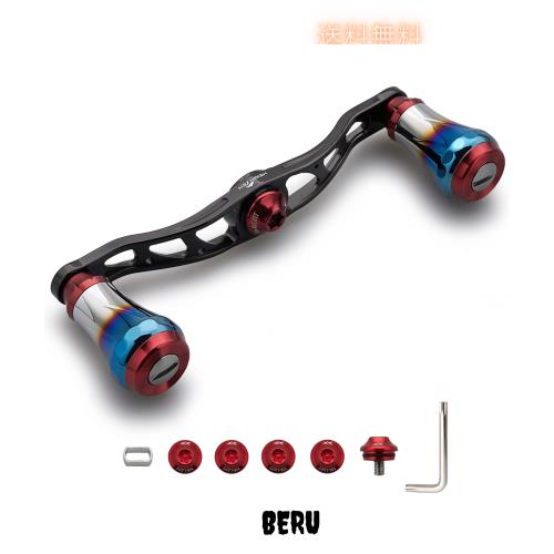 HEIGHTEN V2.0 90mm/105mm/115mm ベイト リール ハンドル シマノ(shimano) ダイワ(daiwa) アブガルシア(abu) 通用 ベイトリール 用 航空