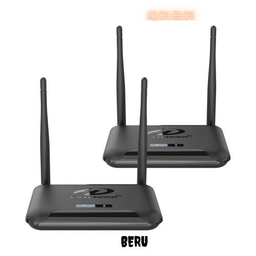 ワイヤレス HDMI 無線 hdmi 送信機と受信機、PAKITE 1080 PフルHD、最大距離200 M、赤外線リモコン拡張、HDMIリング出力送信機、ケーブル