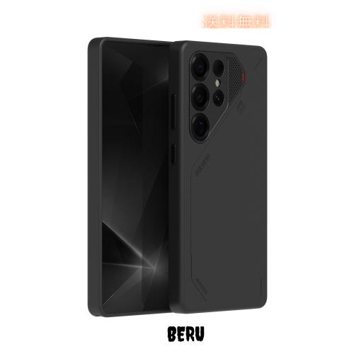 Aulumu S25 Ultra ギャラクシー ヴィーガンレザー マグネットケース｜MagSafe対応｜受動冷却機能付き Samsung Galaxy S25 Ultra ケース -