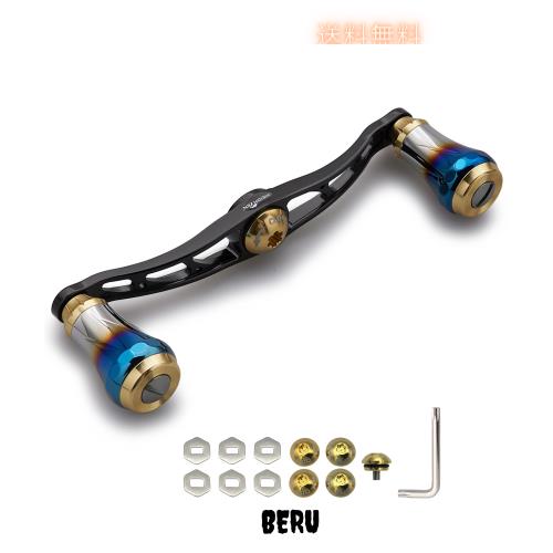 HEIGHTEN V2.0 90mm/105mm/115mm ベイト リール ハンドル シマノ(shimano) ダイワ(daiwa) アブガルシア(abu) 通用 ベイトリール 用 航空