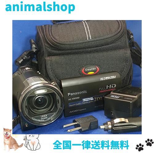 パナソニック デジタルハイビジョンビデオカメラ X900 内蔵メモリー64GB 3MOS ブラック HC-X900M-K