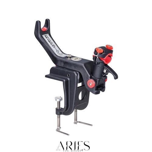 第一精工ロッドホルダー(竿受け) ラーク竿受け16号DX 首振り 01013 釣り ブラック