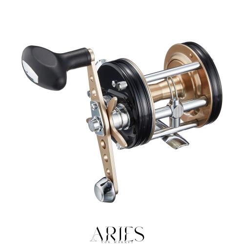 AbuGarcia (アブガルシア) アンバサダー (Ambassadeur) 6500C ロケットブラック 右巻き カウンターバランスハンドル カゴ釣り丸形リール