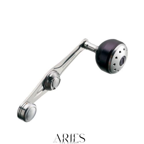 シマノ(SHIMANO) 夢屋 パワーバランスハンドル 65mm AL ブラック