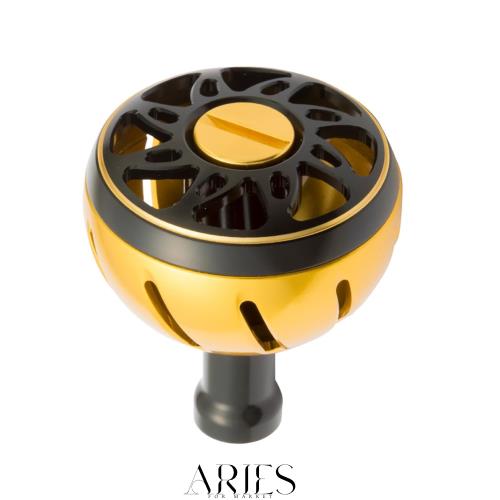 ダイワslpワークス(Daiwa Slp Works) ハンドルノブ SLPW アルミラウンドノブ L 電動・両軸リール共用 ゴールド リール