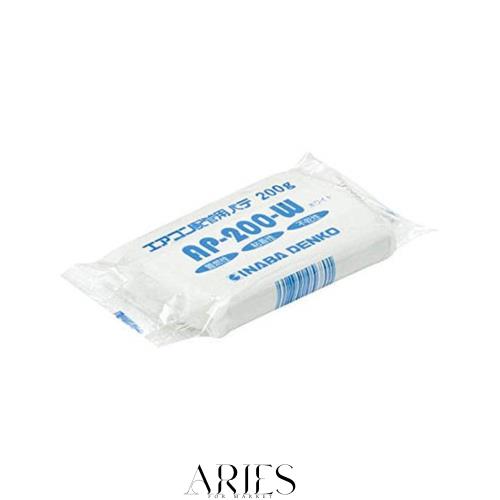 因幡電工 エアコン用シールパテ 100個 200g ホワイト AP-200-W (100)