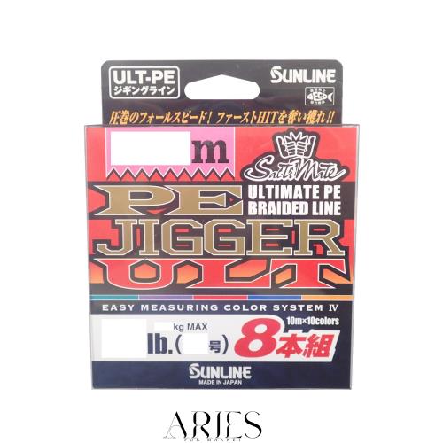 サンライン(SUNLINE) PEライン ソルティメイト ジガー ULT 8本組 600m 1.5号 25lb