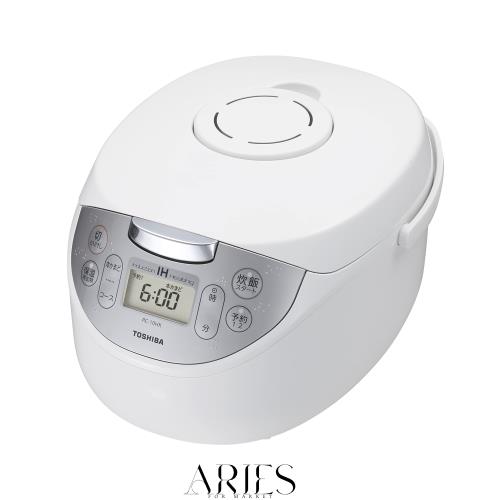 東芝(TOSHIBA) 炊飯器 5.5合 IH rice cooker 保温白米24時間 RC-10HK(W) おかゆ 炊込み 玄米 パン発酵