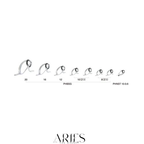 富士工業(FUJI KOGYO) Fuji ガイドセット No.55 ステンレスフレーム SICリング P 中大物セット PHBSG2081