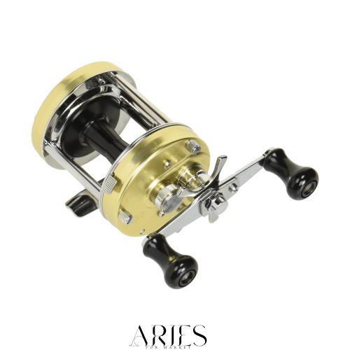 AbuGarcia (アブガルシア) アンバサダー (Ambassadeur) 6500CS ロケット シャンパンゴールド 右巻き ダブルハンドル バス ライギョ ナマ