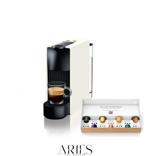 ネスプレッソ カプセル式コーヒーメーカー エッセンサ ミニ ピュアホワイト C 水タンク容量0.6L コンパクト 軽量 C30-WH-W