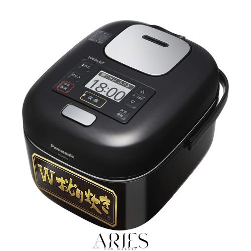 パナソニック 炊飯器 3合 一人暮らし 可変圧力IH Wおどり炊き シャインブラック SR-JW058-KK