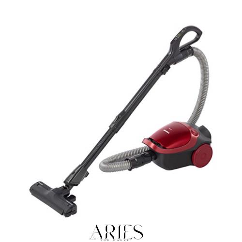 東芝 掃除機 紙パック式 キャニスター型クリーナー コード式 軽量コンパクト VC-PH9-R グランレッド