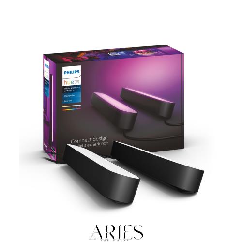 Philips Hue(フィリップスヒュー) LEDバーライト スマートライト ゲーミング ディスプレイ モニター ライトバー Alexa 対応 RGB 調光 間