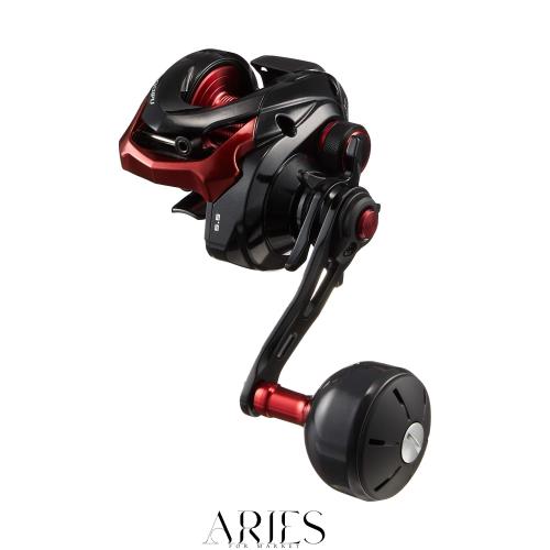 シマノ(SHIMANO) 船・手巻リール 両軸 20 ゲンプウ XT 201PG(左) エギタコ ヒラメ タチウオ 黒、赤