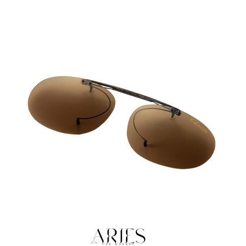 がまかつ(Gamakatsu) クリップオン偏光サングラス GM1774 ライトブラウン