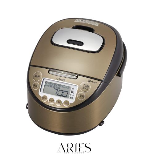 タイガー魔法瓶(TIGER) 炊飯器 1升 IH 炊き分けメニュー10種搭載 遠赤3層釜 炊きたて ダークブラウン JKT-P180TK
