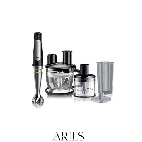 ブラウン ハンドブレンダー マルチクイック7 MQ7080XG 簡単操作 時短 離乳食 下ごしらえ スムージー スープ つぶす 混ぜる スライス せん