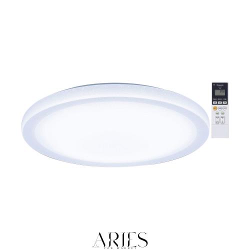 パナソニック LEDシーリングライト 寝室向け 目覚めのあかり搭載 リネン柄 調光・調色可 8畳 HH-CF0871A