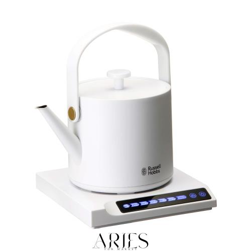 大石アンドアソシエイツ ラッセルホブス 電気ケトル 温度調整可能 0.6L Tkettle ホワイト 7106JP-WH