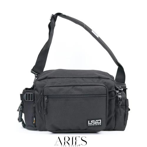 ラブソウルドリーム(Love Soul Dream) LSDデザインズ ヒップバッグチューンド ネオ コーデュラブラック