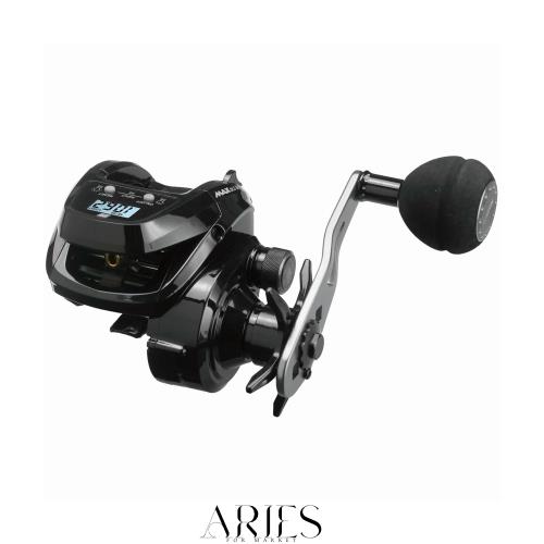 AbuGarcia (アブガルシア) MAX DLC BG H-L 大画面 デジタルラインカウンター 左巻き 深溝 ハイギヤ パワーハンドルモデル