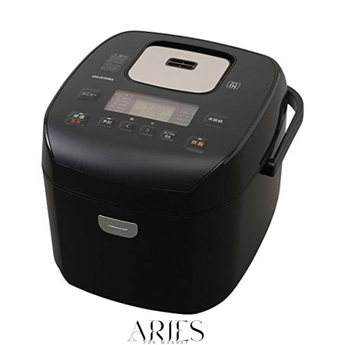 アイリスオーヤマ 炊飯器 10合 圧力IH式 40銘柄炊き分け機能 極厚火釜 大火力 玄米 RC-PD10-B ブラック
