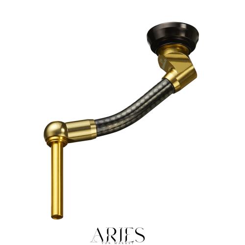 ダイワslpワークス(Daiwa Slp Works) 40mm カーボンライトハンドル ゴールド