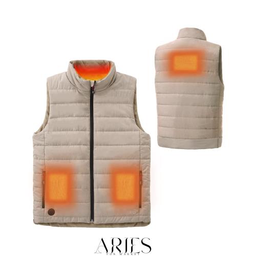 [アイリスオーヤマ] リバーシブルヒートベスト リバーシブルベスト 寒い季節を暖かく乗り越える、2wayヒートベスト 速暖30秒ヒートウェア