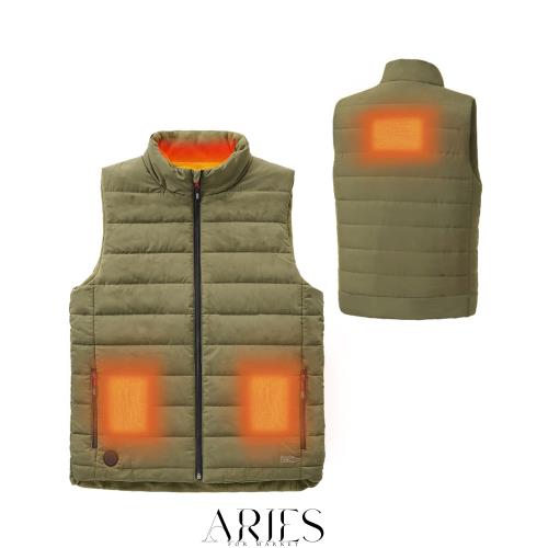 [アイリスオーヤマ] リバーシブルヒートベスト リバーシブルベスト 寒い季節を暖かく乗り越える、2wayヒートベスト 速暖30秒ヒートウェア