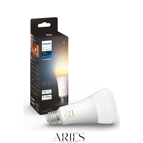 フィリップスヒュー(Philips Hue) Philips Hue スマート電球 E26 100W ホワイトグラデーション 1個 - フィリップスヒュー LEDライト スマ