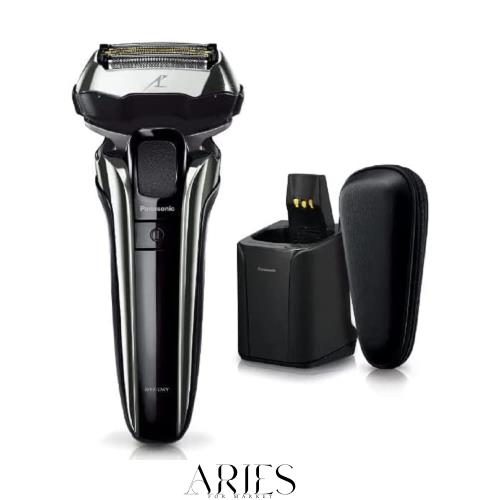 パナソニック ラムダッシュPRO メンズシェーバー 5枚刃 洗浄器付き シルバー調 ES-LV9V-S