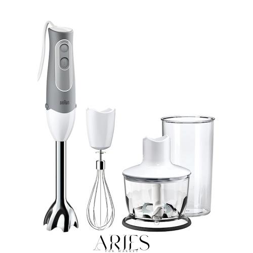 ブラウン ハンドブレンダーマルチクイック5 MQ535GY軽量離乳食 下ごしらえ スムージー スープ つぶす 混ぜる きざむ みじん切り 泡立てる