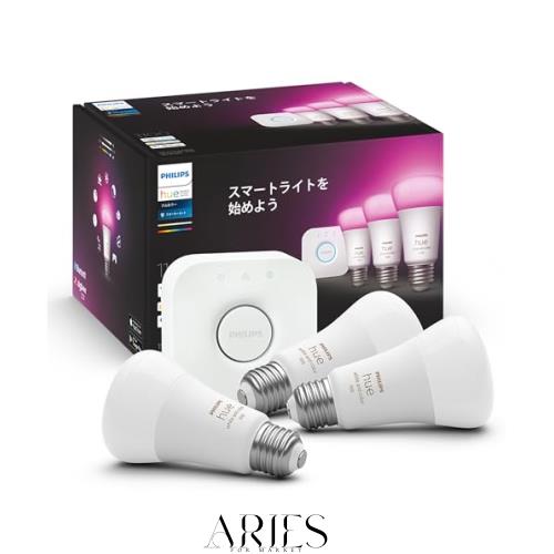 Philips Hue(フィリップスヒュー) スマートLED電球 E26【60W後継品】75W形相当 Alexa対応 フルカラー 照明 ライト ランプ 調光 Echo Goog