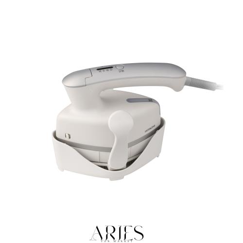 日立 衣類スチーマー スチームアイロン CSI-RX70 C アイボリー 連続スチーム 軽量 コンパクト 除菌 当て布不要 プレスアタッチメント付き