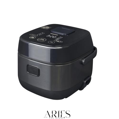 [山善] 炊飯器 一人暮らし 5.5合 IH 二人暮らし 9種類炊き分け機能 IH式 炊飯器 低温調理 玄米 雑穀米 保温 予約機能 ブラック YJN-E101(