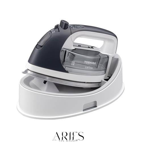 TOSHIBA(東芝) アイロン スチーム 衣類スチーマー コードレス TA-FDX660(H) コンパクト