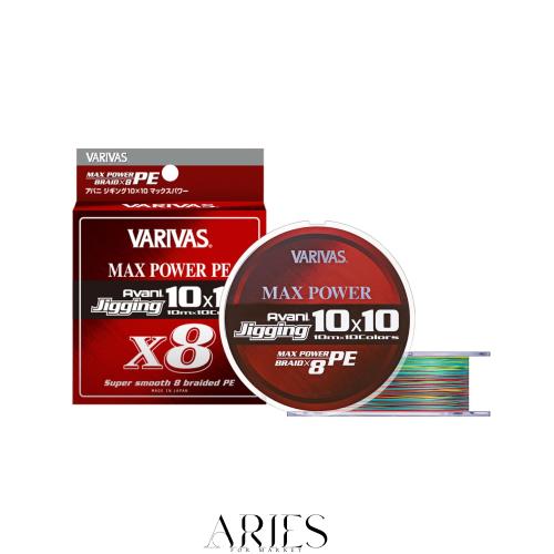 バリバス(VARIVAS) アバニ ジギング10×10 マックスパワーPE X8 600m 12号