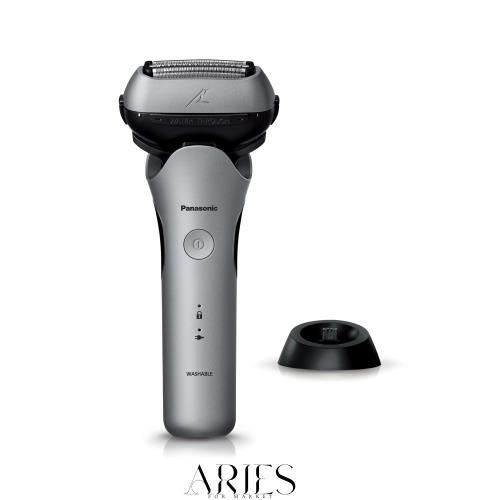 パナソニック メンズシェーバー ラムダッシュ 3枚刃 黒 充電中でも剃れる ES-LT6Q-S