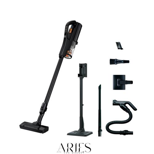 サイクロン式スティッククリーナー 充電式 自走パワーブラシタイプ サテンブラック【掃除機】 日立 PV-BH900SL-K