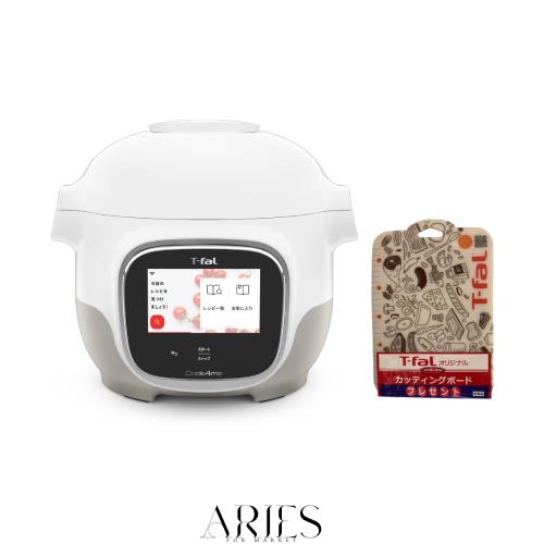 【Amazon.co.jp限定】ティファール 電気圧力鍋 3L タッチパネル 時短 内蔵270レシピ おまかせ手料理 自動調理 「クックフォーミー タッチ
