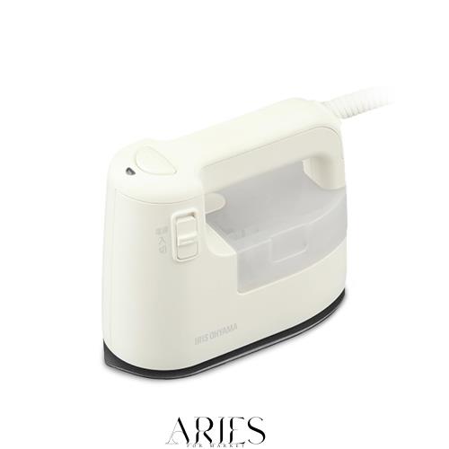 【35秒で起動】 アイリスオーヤマ アイロン スチームアイロン 軽量 衣類スチーマー プレスアイロン IRS-02-W ホワイト