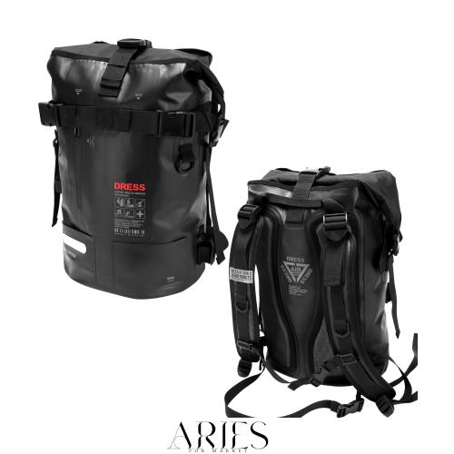 [ドレス] フィッシング プルーフ リュック 防災 災害 大きいサイズ 防水 釣り タックルバッグ ロッドホルダー バッグパック メンズ 大容