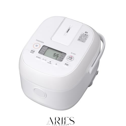 東芝(TOSHIBA) 炊飯器3合 一人暮らし IH rice cooker 玄米 保温白米24時間 RC-5ZXT(W)