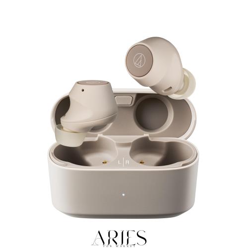 オーディオテクニカ ATH-CKS30TW+(E) ワイヤレスイヤホン bluetooth ノイズキャンセリング 重低音 最大約20時間再生 IP55 防水防塵 マル