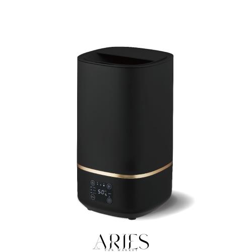 ドウシシャ 加湿器 超音波式 タンク容量2L 加湿量300ml/h 連続加湿時間6.5時間 適用畳数8畳(プレハブ)/5畳(木造) 上から給水 ブラック Mi