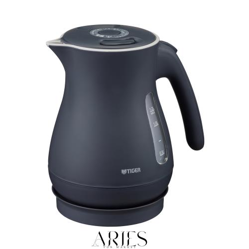 【WEB限定】タイガー魔法瓶 電気ケトル 驚速 軽量 湯沸かし 蒸気セーブ 1.2L 転倒お湯漏れ防止 カラ炊き防止 スレートブルー PCL-N120AS